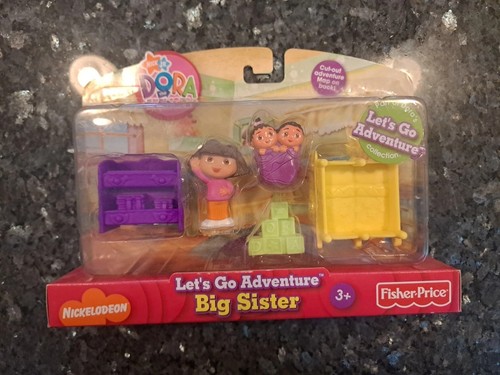 NIB Dora the Explorer Let's Go Adventure Big Sister Playset Figure ...