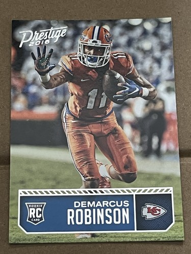 2016 PANINI PRESTIGE - DEMARCUS ROBINSON CHIEFS ROOKIE #249 | eBay