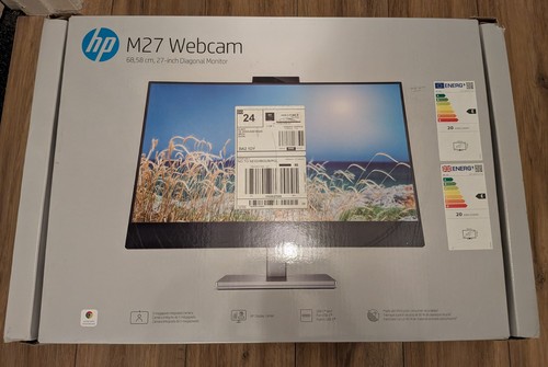 HP M27 27-inch Monitor With Integrated Webcam, Speaker & Microphone ...