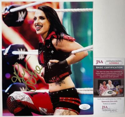 AEW All Elite Wrestling Ruby Soho Signed 8x10 Photo V Ruby Riott WWE ...