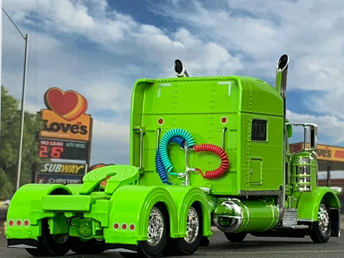 Custom Green Peterbilts