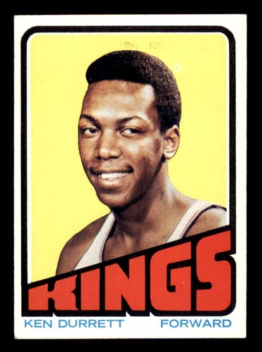 1972 Topps Basketball #134 Ken Durrett EX/MT *e2 | eBay