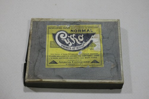 EMPTY BOX from 4x5 Ansco Cyko Paper, 1920 VINTAGE Very Rare | eBay