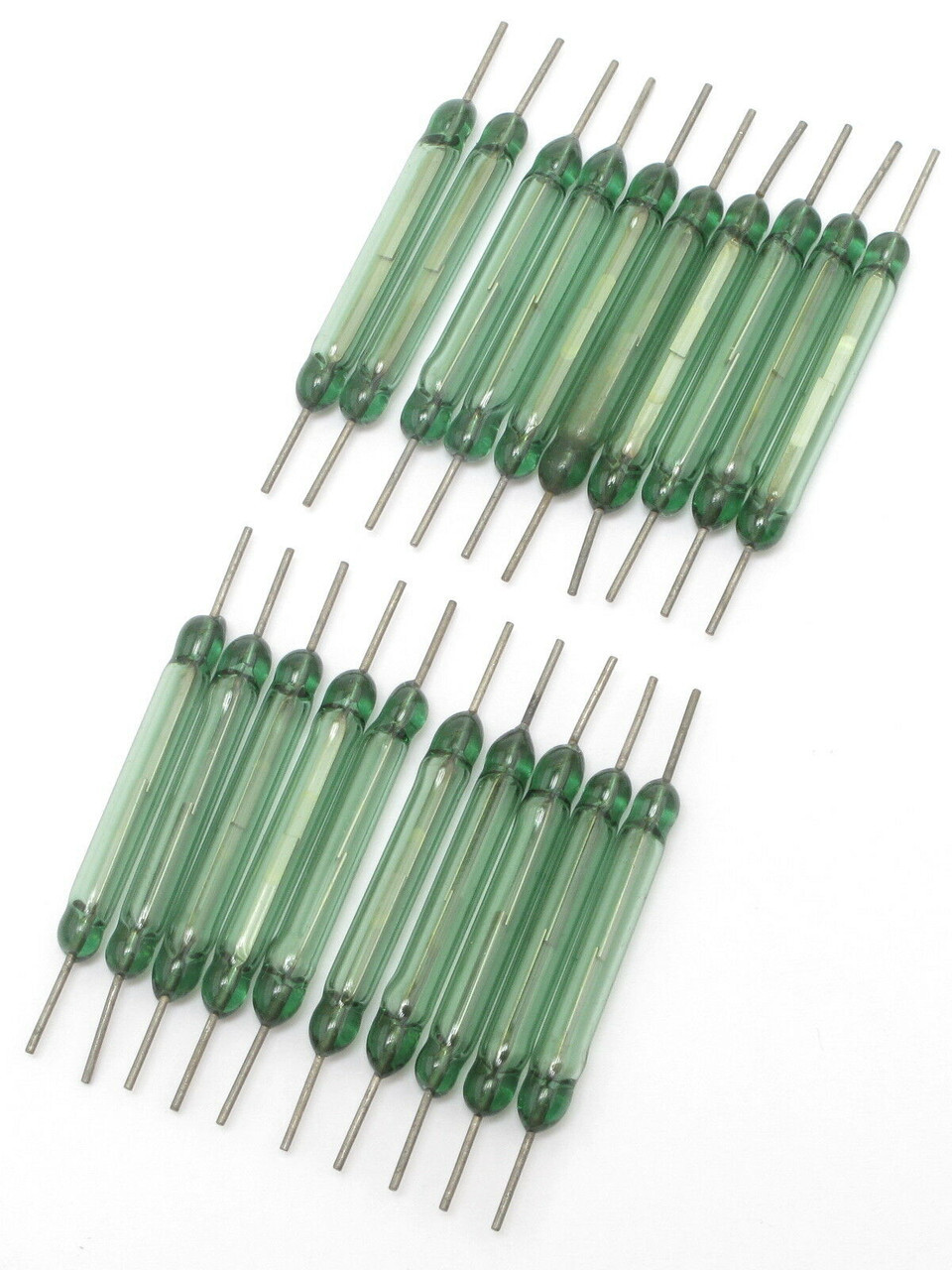 Glass Magnetic Reed Switches, N.O., 1 Amp, 30mm, 20pcs | eBay