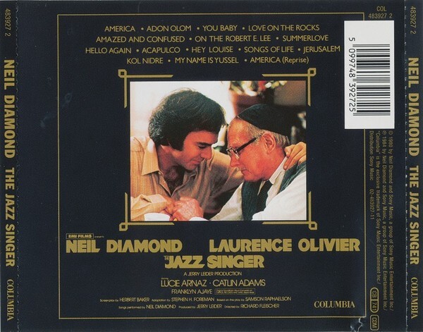 Neil Diamond ‎– The Jazz Singer / CD VG | eBay