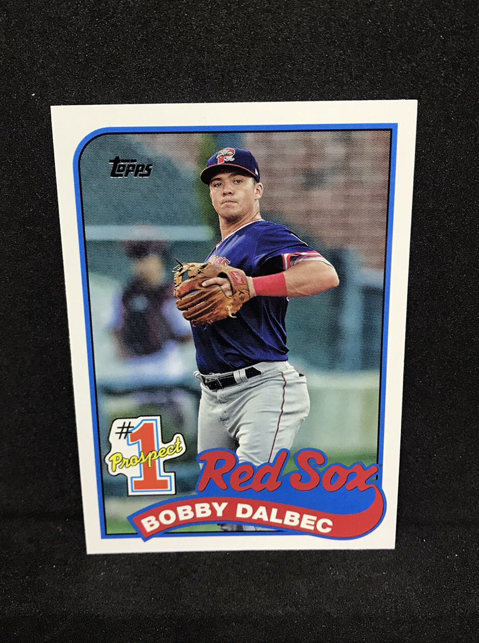 2020 Topps Baseball Update Bobby Dalbec Rookie Card 1989 SP RC Boston ...