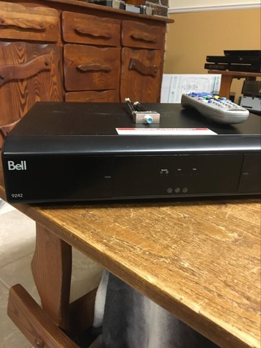 Bell 9242 HD PVR receiver capacitors were changed and HDD also if ...