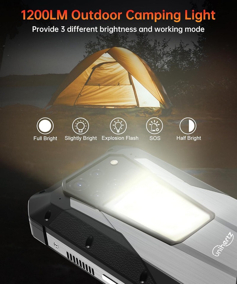 Unihertz Tank 3 Pro 5G Rugged Smartphone with Projector 512GB Outdoor ...