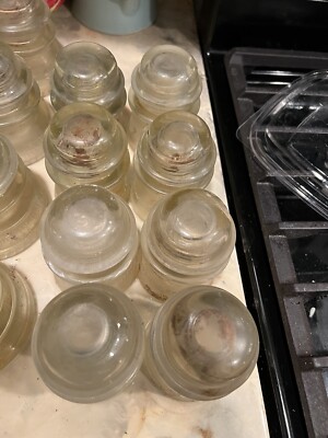 hemingray 17 glass insulator Lot Of 8 | eBay