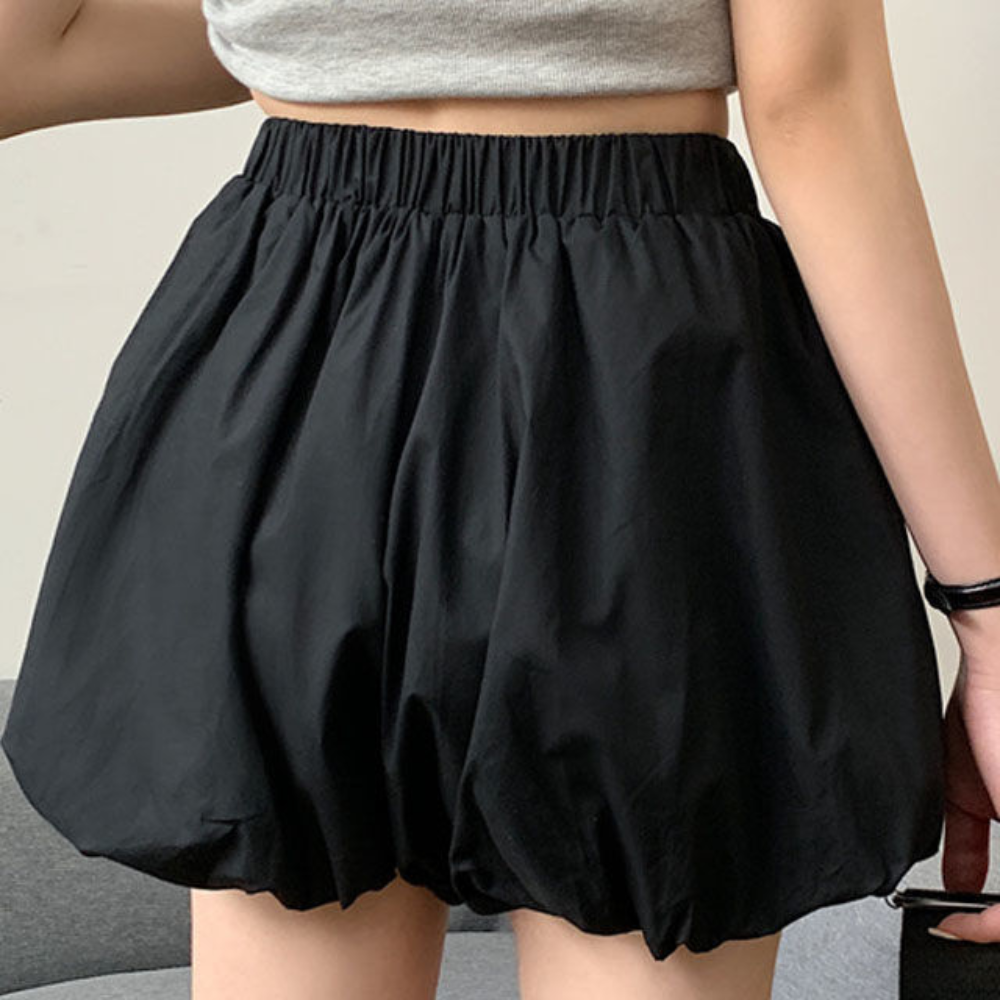 High Waist High-waisted a-line Shorts a-word Wide Leg Bloomers Women | eBay