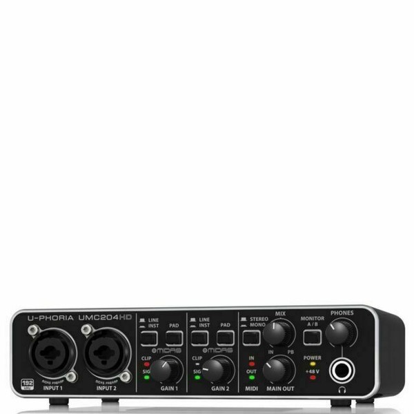 Behringer UMC204HD U-phoria USB Audio Interface for sale online | eBay