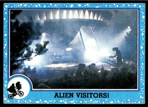 1982 Topps E.T. 2 Alien Visitors Trading Card | eBay