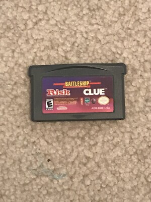 Battleship Risk Clue Gameboy Advance Used Game Only | eBay