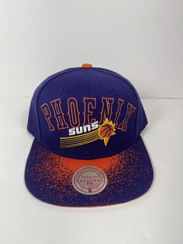 NEW Phoenix Suns Mitchell & Ness NBA Spray Paint Snapback Hat Cap OSFA ...