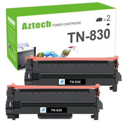 2PK TN830 Toner Compatible With Brother TN830XL HL-L2400D HL-L2405W HL ...