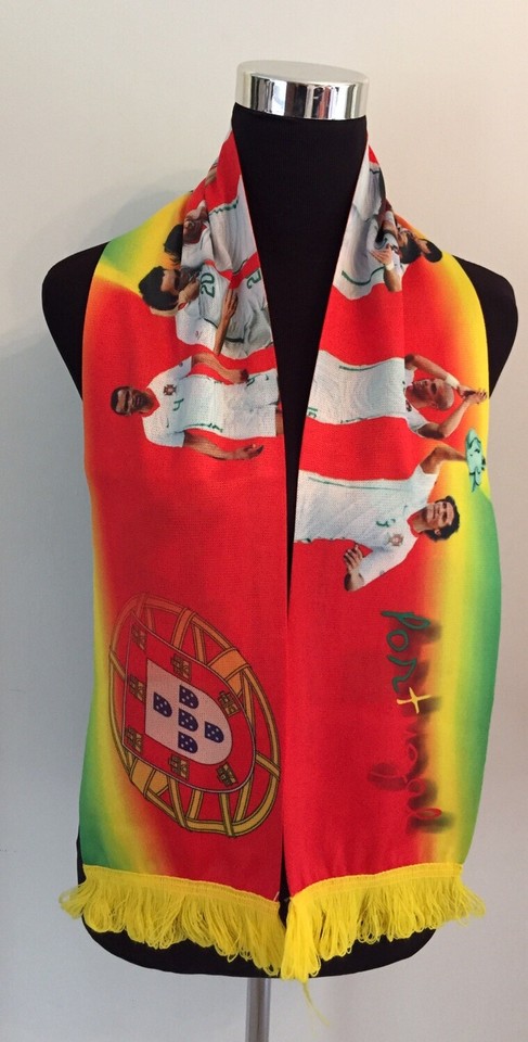 PORTUGAL National Team Soccer Football Light Weight Scarf | eBay