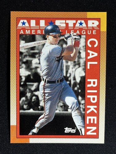 1990 Topps Cal Ripken Jr. #388 All Star Baseball Card Baltimore Orioles ...