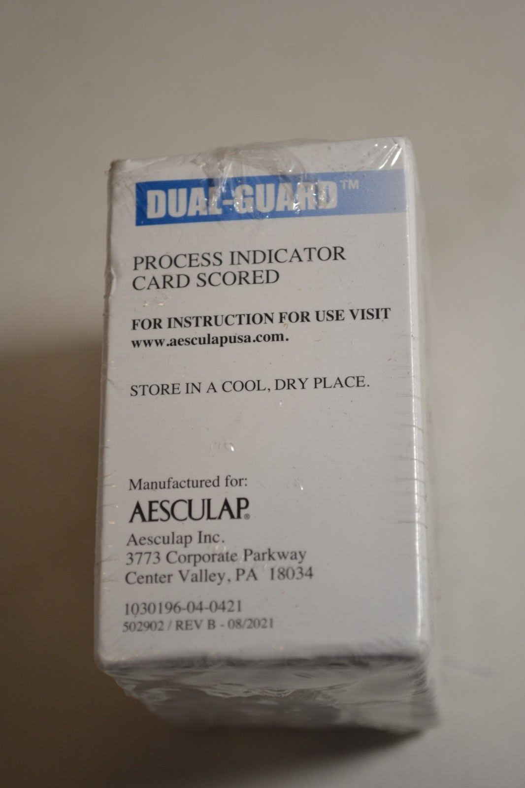 Aesculap MD347 Dual-Guard Process Indicator Card (Qty-250) | eBay