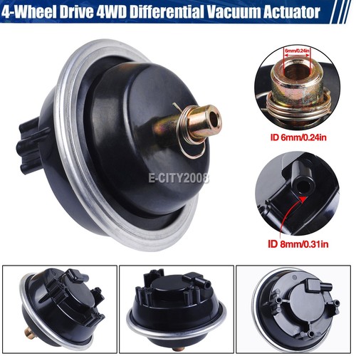 25031740 Vacuum Actuator Fits S10 S15 Sonoma Blazer 1983-2004 Front 4WD ...