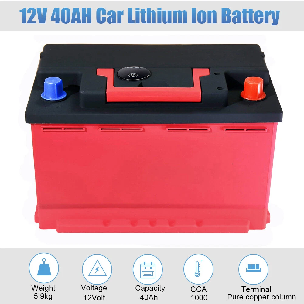 Lithium Ion 12v Car Battery