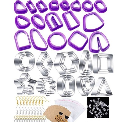 Clay Cutters 148 Pcs/set Clay Cutters for Clay Jewelry Stainless | eBay