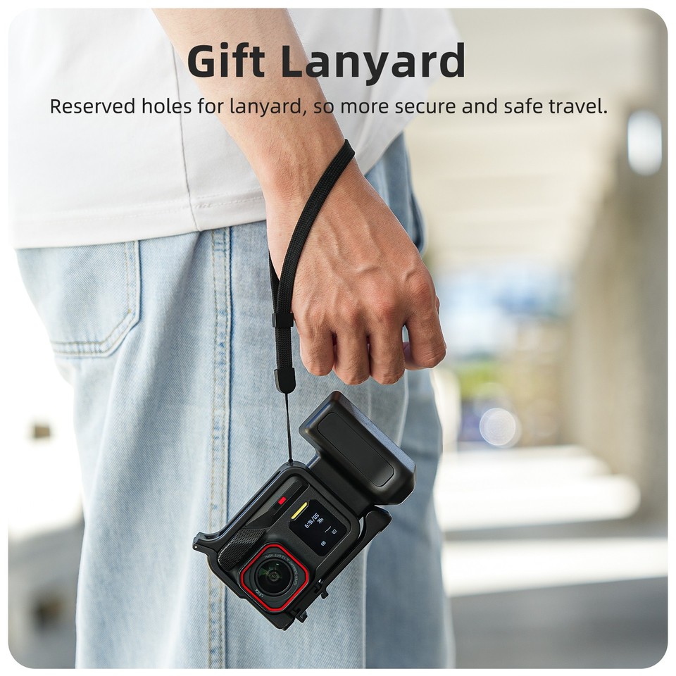 Quick-Release Frame for Insta360 Ace Pro 2/1 Street Shot Handle Frame ...