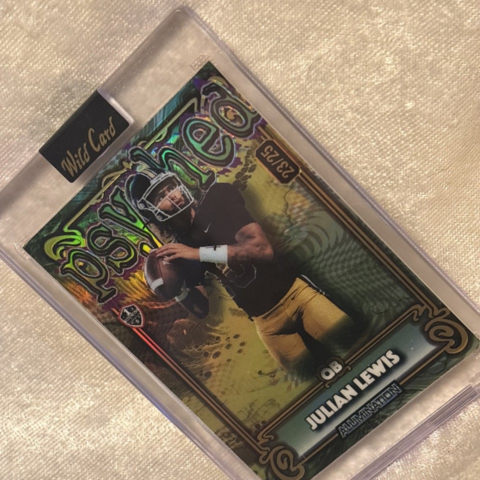 Julian Lewis Wild Card 2024 Psyched 23/25 Colorado Buffaloes | eBay