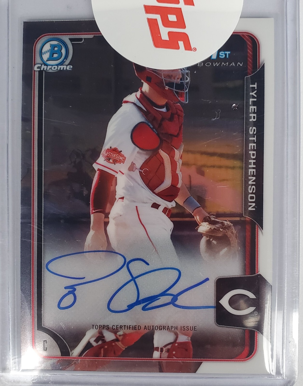 2015 TYLER STEPHENSON Bowman Chrome Autograph Rookie 1st Bowman ...
