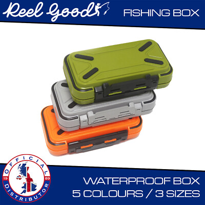 Waterproof Fishing Storage Box Tackle Lure weights Hooks Storage ...