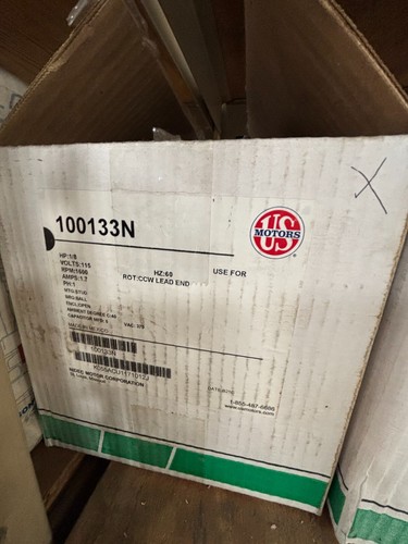 100133N US MOTORS | LOREN COOK ELECTRIC MOTOR | eBay