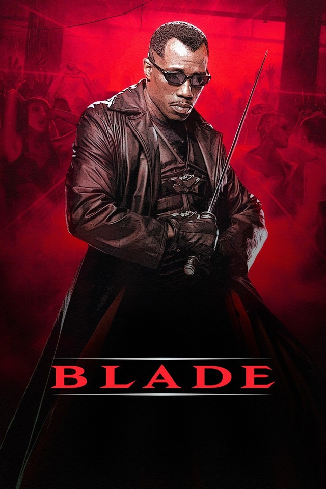 1998 Blade Movie Poster 11X17 Wesley Snipes Daywalker Stephen Dorff 🩸🍿 ...