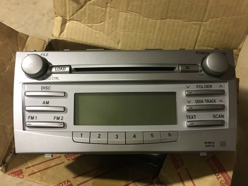 Toyota Aurion Camry ACV40 MCV40 GENUINE audio head unit MP3 CD stacker ...