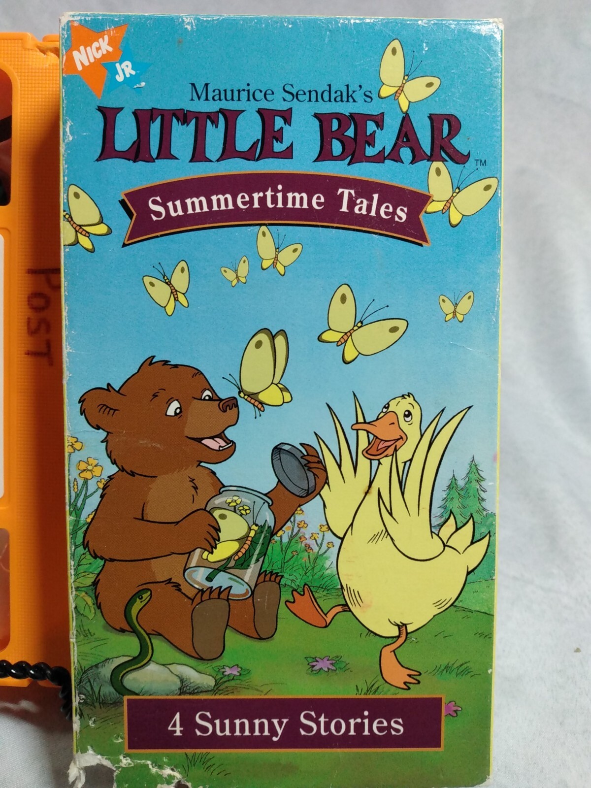 Little Bear - Summertime Tales VHS 1999 Orange Tape Nick Jr ...