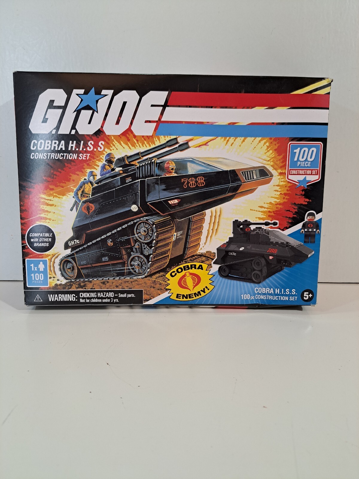NIB Hasbro GJ3522-01 GI Joe Cobra H.I.S.S. Tank Construction Set | eBay