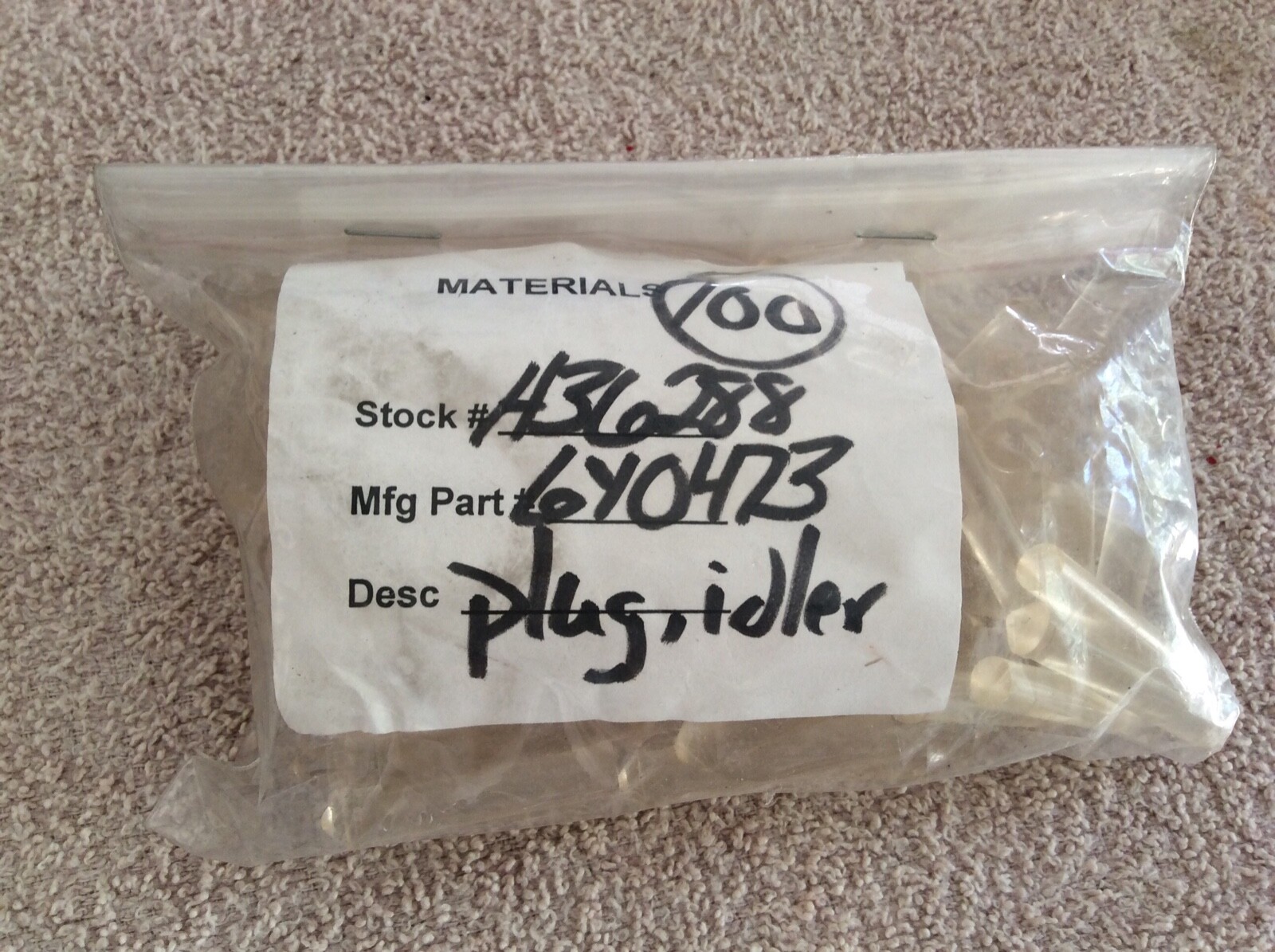 NEW LOT of 100 6Y0473 PLUGS 1543664 9K8550 7G4408 for Caterpillar CAT ...