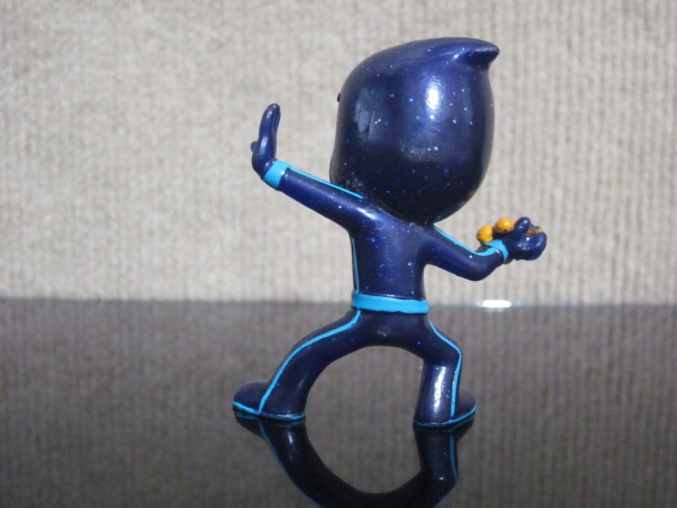 PJ Masks Night Ninja Orange Splat Figure Plastic Blue Glitter Action ...