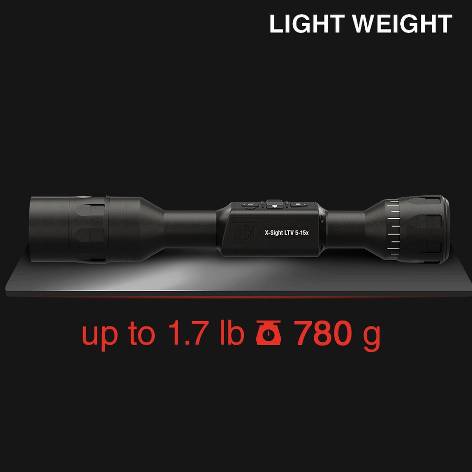 ATN X-SIGHT LTV 3-9X Ultra Light Day & Night Vision Rifle Scope | eBay