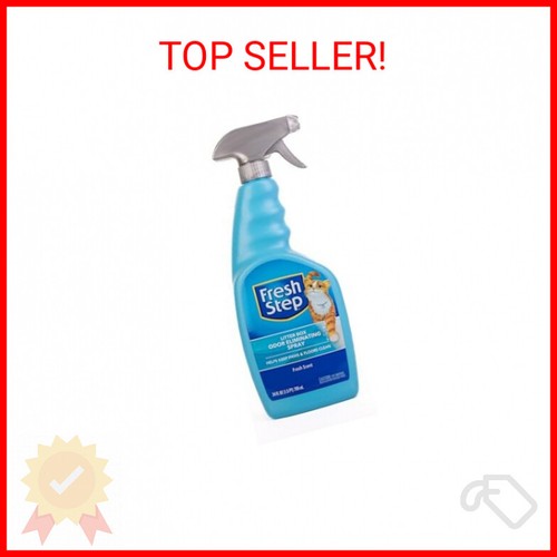 Fresh Step Cat Litter Box Odor Eliminating Spray | Cat Deodorizer Spray ...