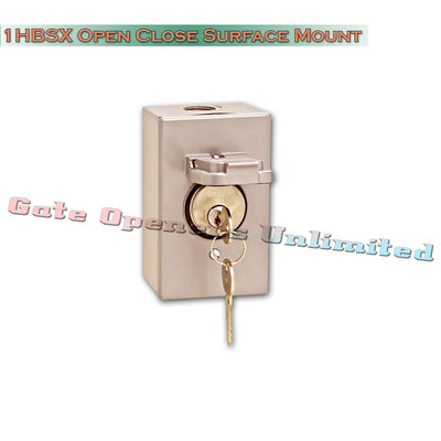 MMTC - HBSX Nema 4 Open-Close Key Switch In Single Gang Box Surface ...