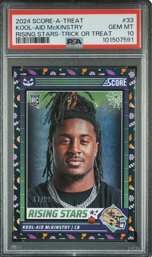 Kool-Aid Mckinstry PSA 10 football cards rookie numbered 67-99 SP | eBay