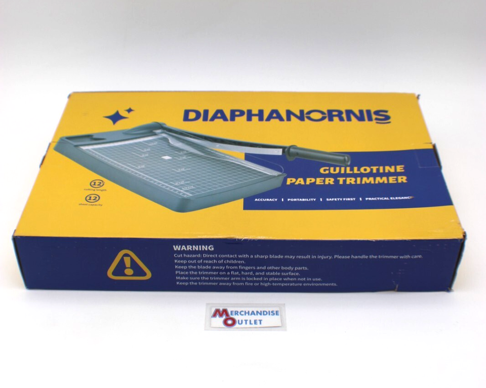 Paper Cutter, Heavy Duty Guillotine Paper Trimmer with Safety Guard and ...