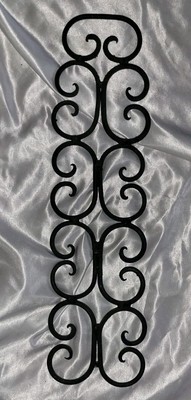 Cast Iron Scroll Wall Decor 20" | eBay