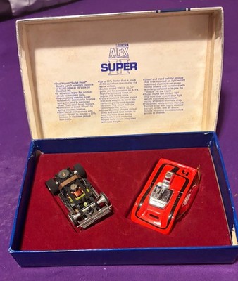 AFX Super 2 Red bo slotcar Mint in box | eBay