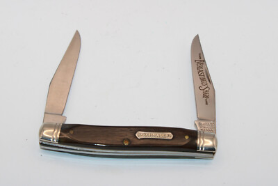 SCHRADE USA 1983 HERITAGE GREEN BONE 7801 MUSKRAT KNIFE EVERLASTINGLY ...