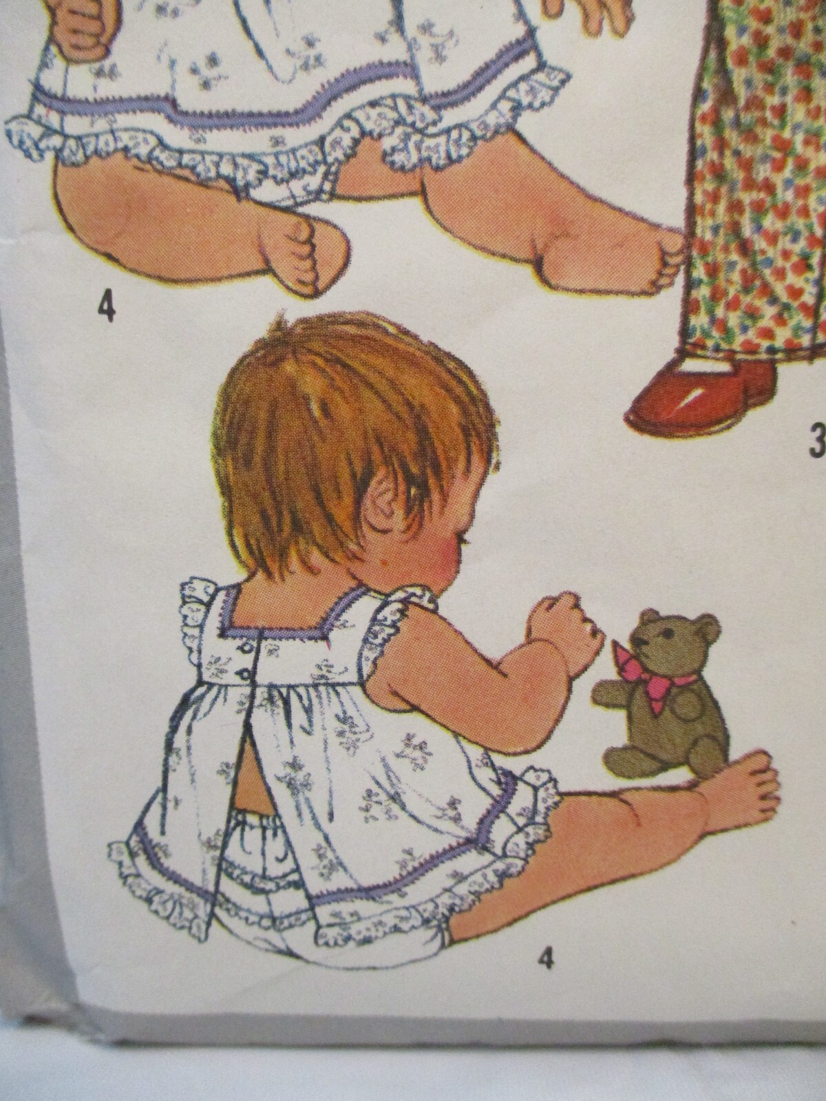 Simplicity Pattern 5733 Toddler Sz 3 Pants Top Pinafore Sundress ...