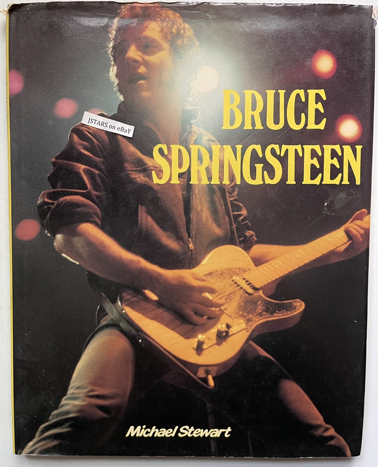 1984 BRUCE SPRINGSTEEN BOOK, MICHAEL STEWART, ISBN 051746277X ...