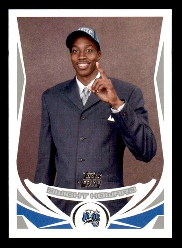 2004-05 Topps #221 Dwight Howard Magic Draft Rookie MINT | eBay