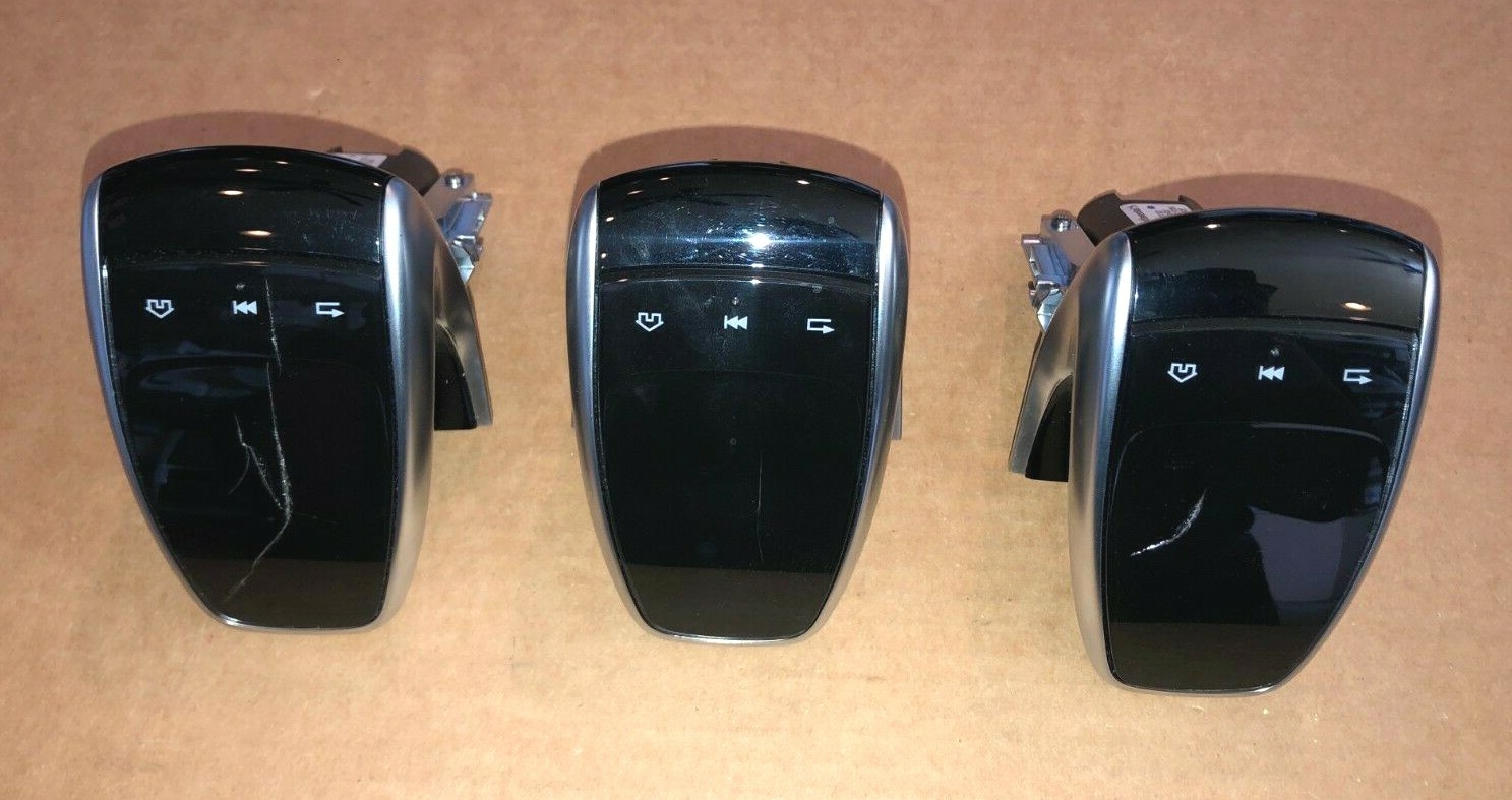 SET OF 3 - MERCEDES W213 COMMAND TOUCHPAD CONTROLLER UNITS PART ...