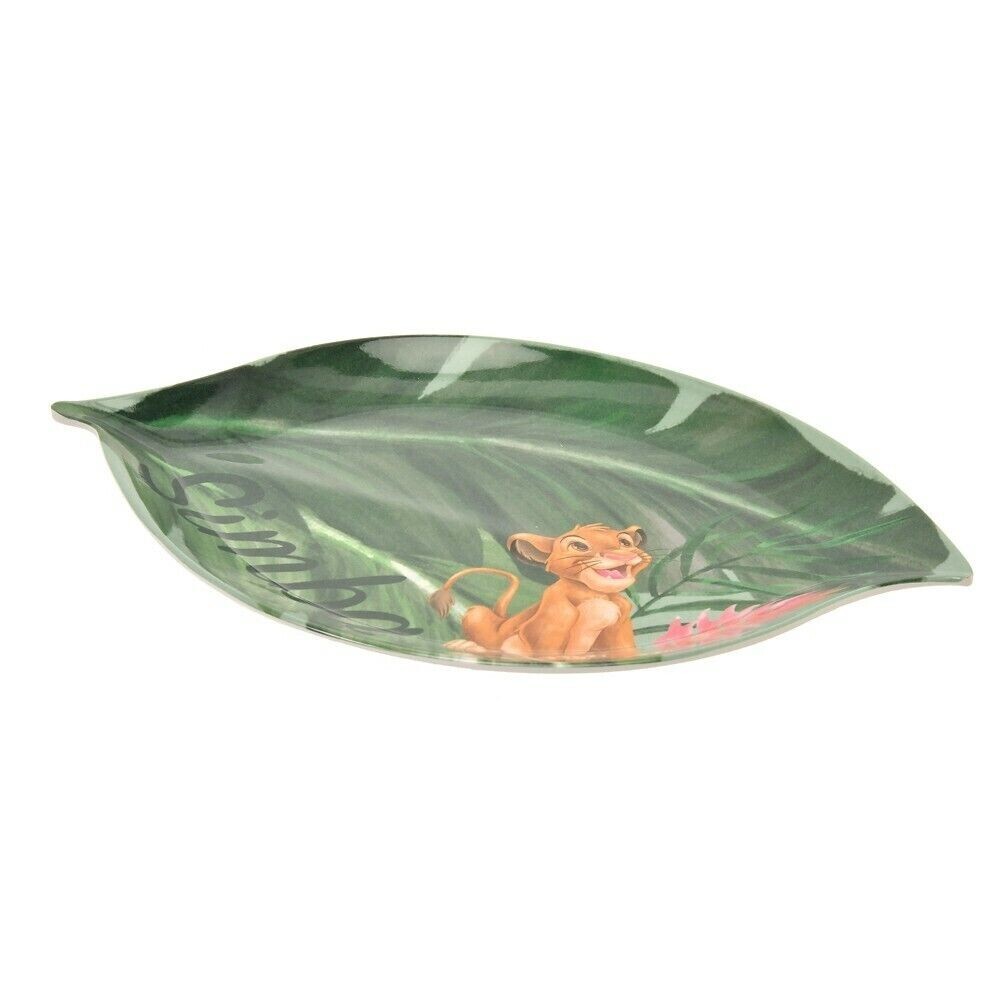 Simba+Plate+Leaf+Shaped+Tropical+Summer+Lion+King+Disney+Japan for sale ...