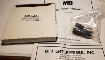 MFJ Model MFJ-66 HF/VHF Dip Meter Coils for MFJ SWR Analyzers | eBay
